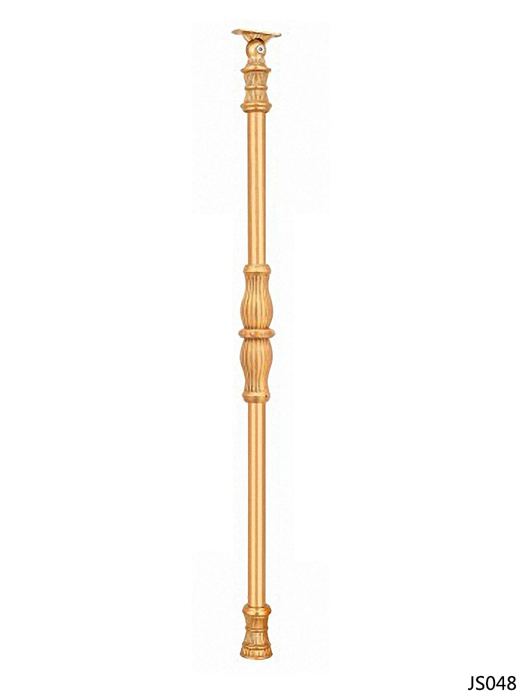 Freeshipping 950mm JS048 Column Customade Floor Mount Newel Handrail ...