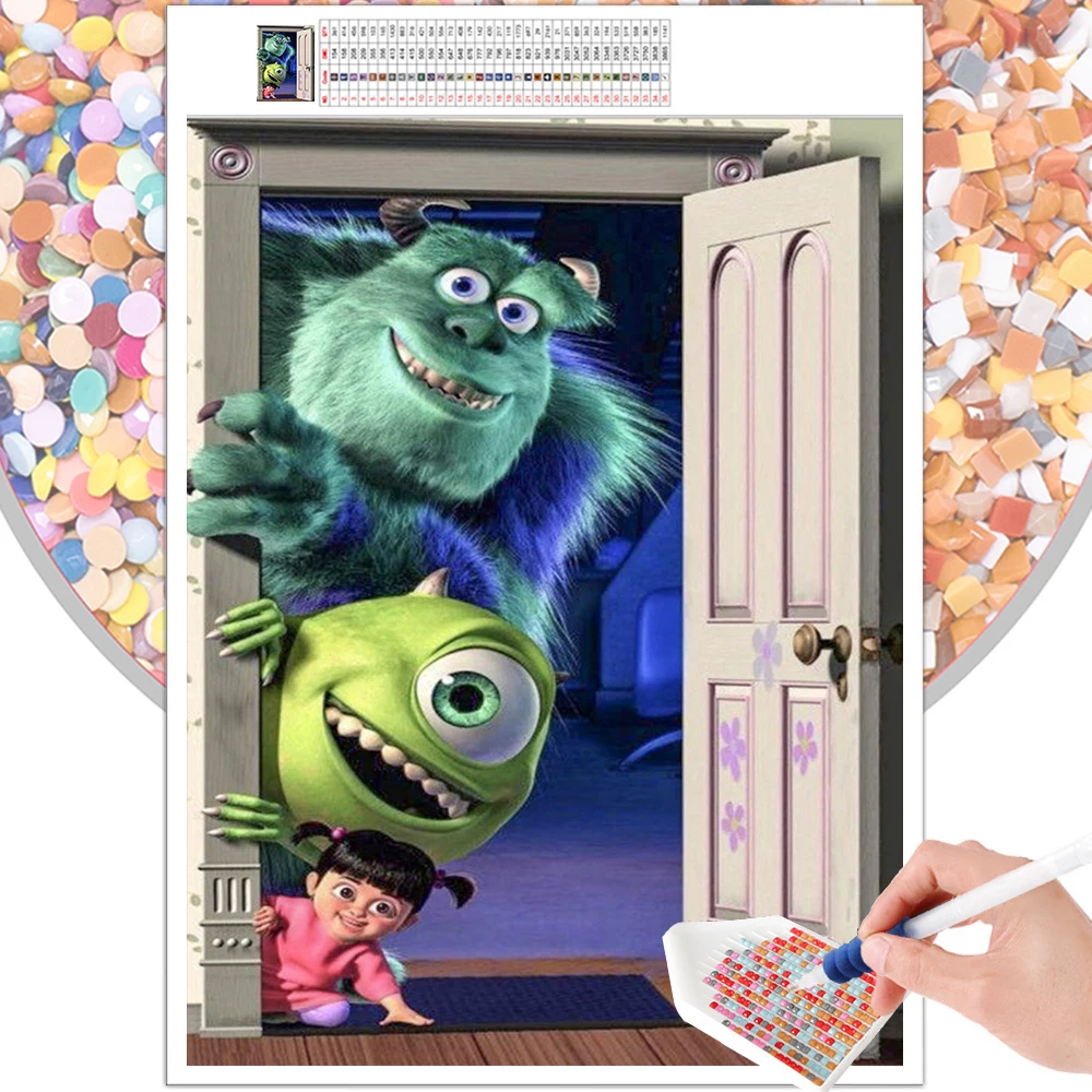 Monsters Inc Doors Open