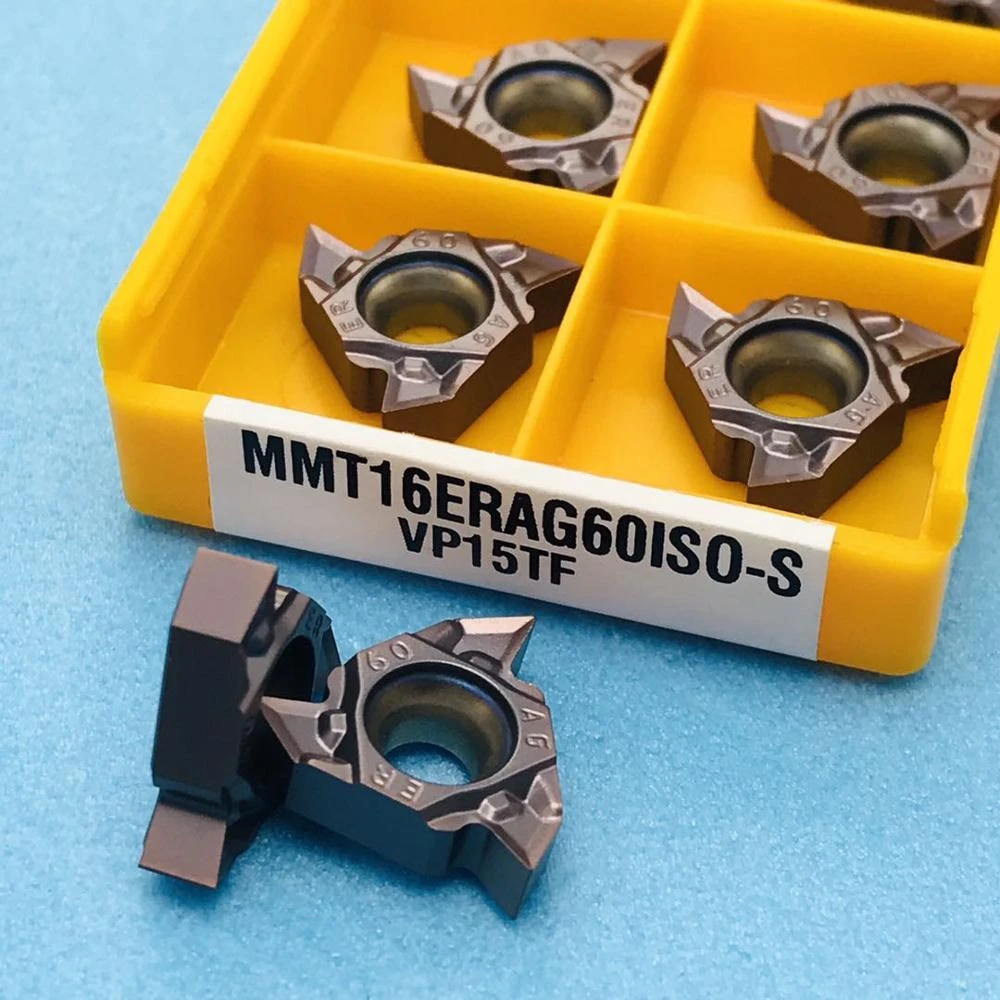 10 Pieces Mmt16er Ag60-s Vp15tf Mmt16ir Carbide Insert Mmt 16er Ag60-s 16ir For High Quality Cnc ...