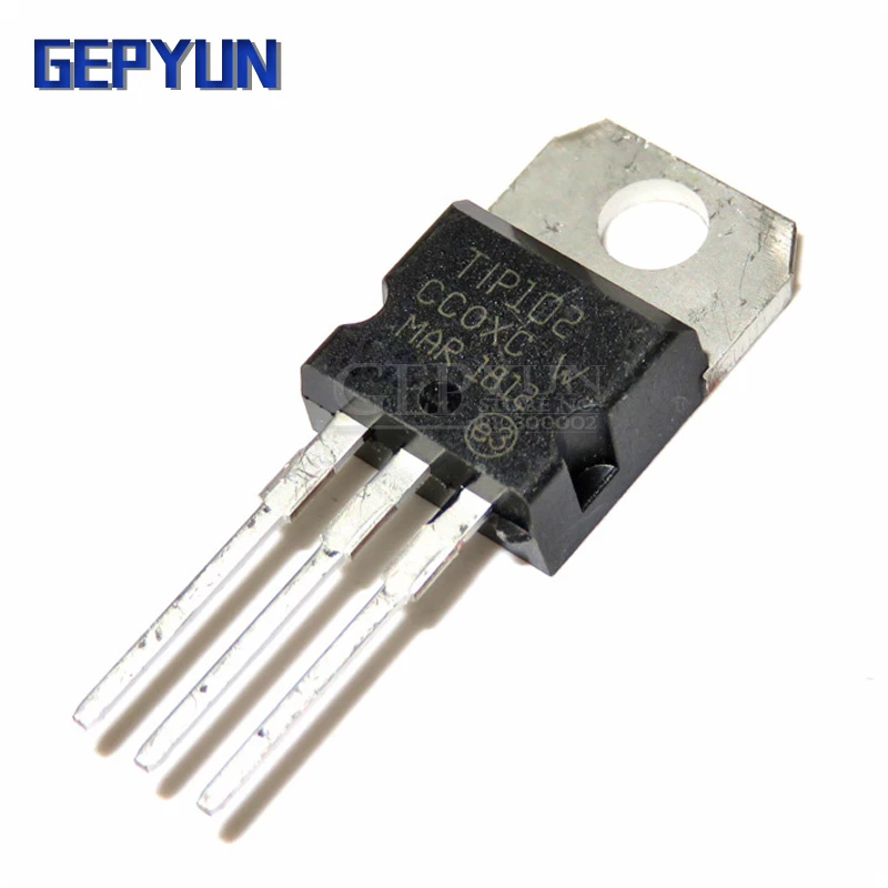 10pcs Tip102 Tip127 Tip107 Tip112 Tip120 Tip122 Tip31c Tip32c Tip41c Tip42c To-220 Transistor ...