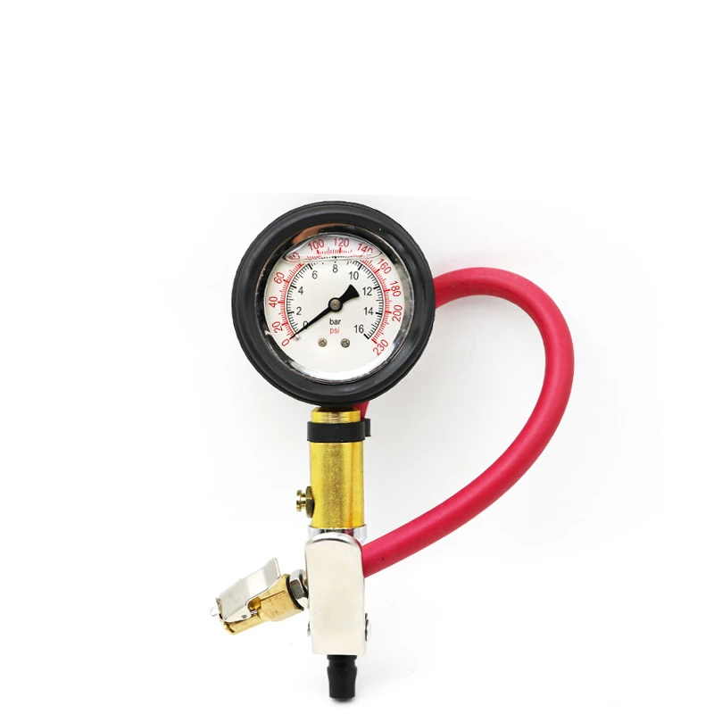 Medidor de presión de neumáticos, pistola de presión de neumáticos, medidor aireado inflable ...