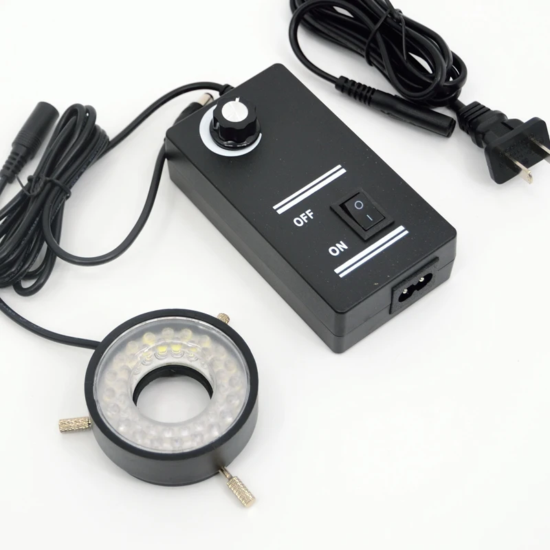 FYSCOPE-Adjustable-Microscope-LED-Ring-Light-Illuminator-Lamp-40pcs-LED ...