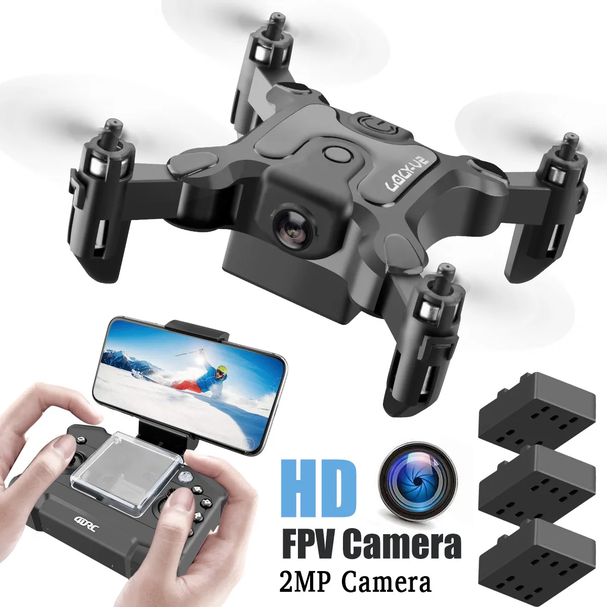 Mini Drone Quadcopter With/Without Camera – 5 Star Drones
