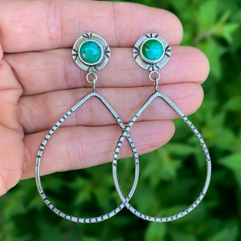Stone Statement Earrings | Stone Dangle Earring | Stone Accessories ...