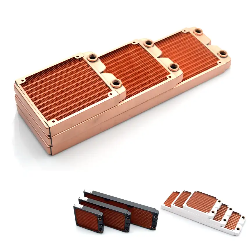HJ 240MM Super Thin Copper Radiator For A4 Case,MINI Computer Water ...