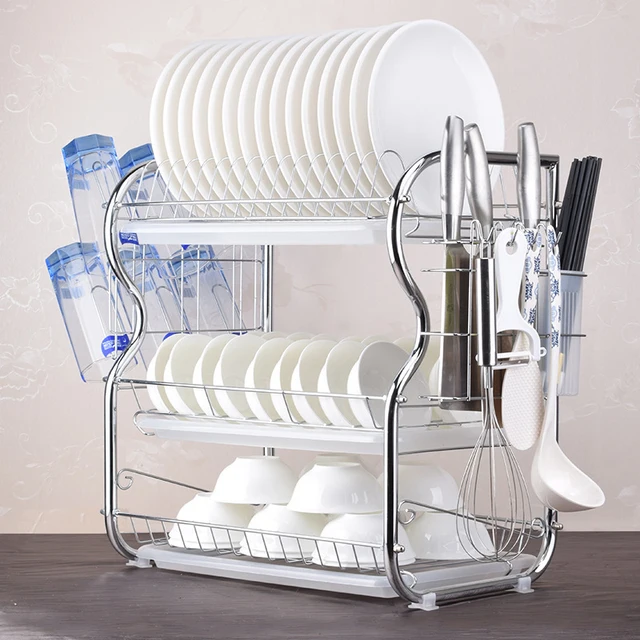 Dish Rack - 3 Layers