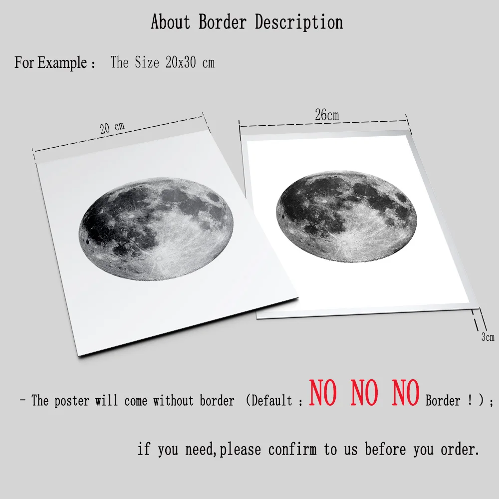 Moon Phases Border
