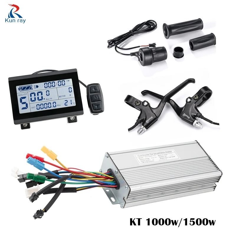 Kunray E bike Controller KT 36V 48V 30A 35A Display Kits12Mosfet ...