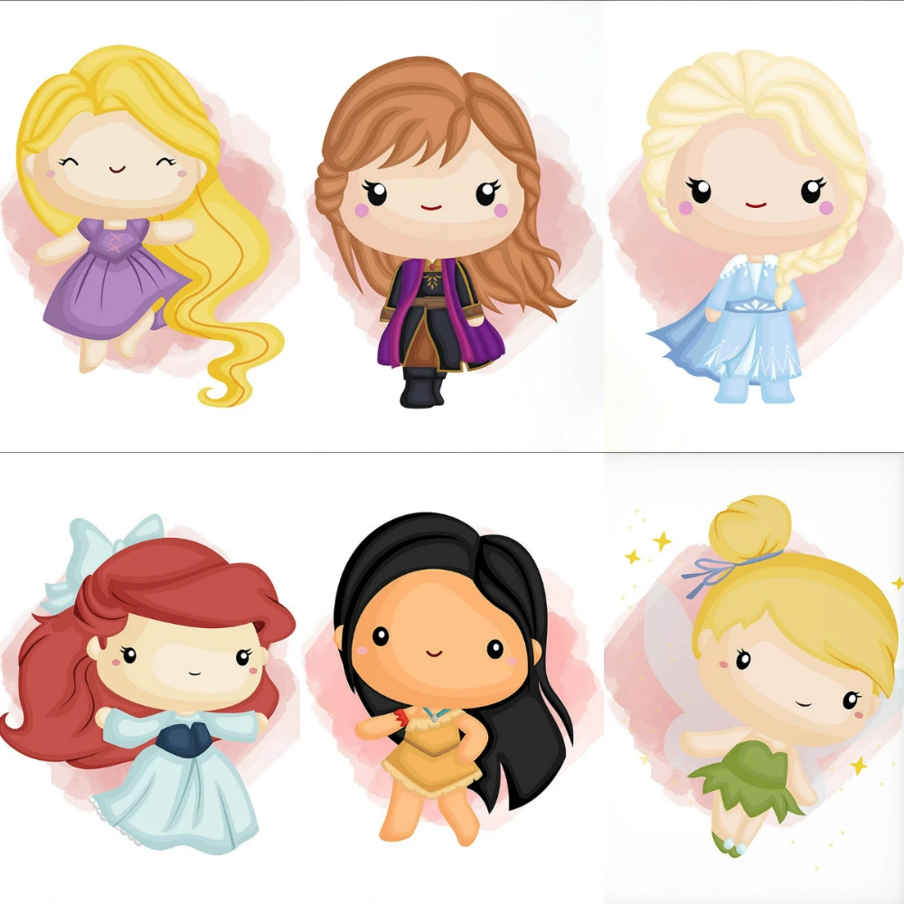 Easy Cartoon Disney Princesses