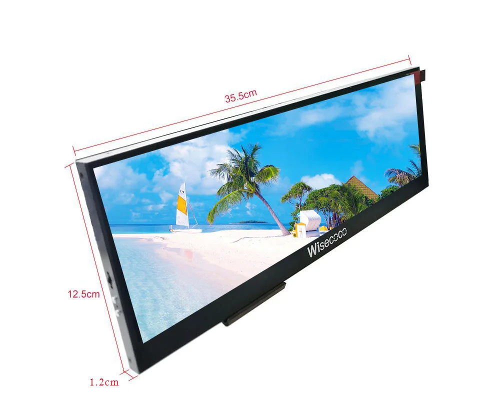 Wisecoco 14 Polegada 4k 3840x1100 Faça Você Mesmo Ips Lcd Monitor ...