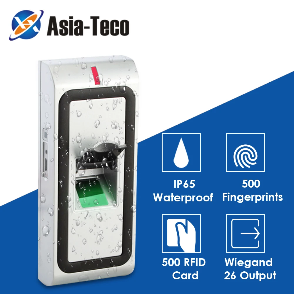 Metal-IP65-Waterproof-Biometrics-Fingerprint-Access-Control-System-1000 ...