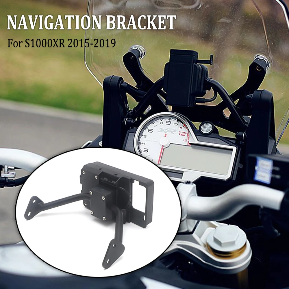 Mobile Phone GPS Navigaton Bracket USB Wireless Charging For BMW S1000 ...