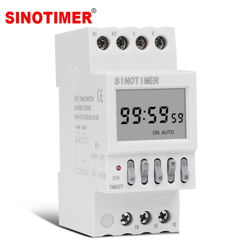 1s-99h Digital Time Delay Relay On Off Duration Loop Cycle Timer ...