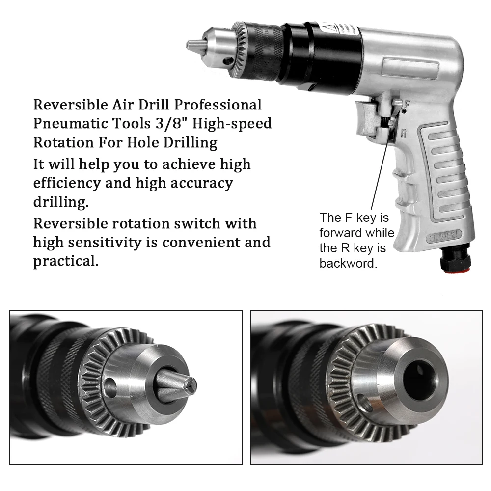 Pneumatic Professional Air Drill - Power Fix Tools