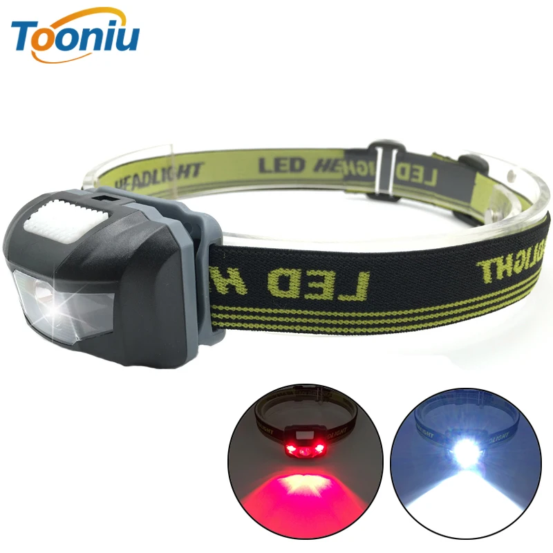 LED Headlight Head Bike Lamp Light Infrared Ray Mini Waterproof 600Lm 4 ...