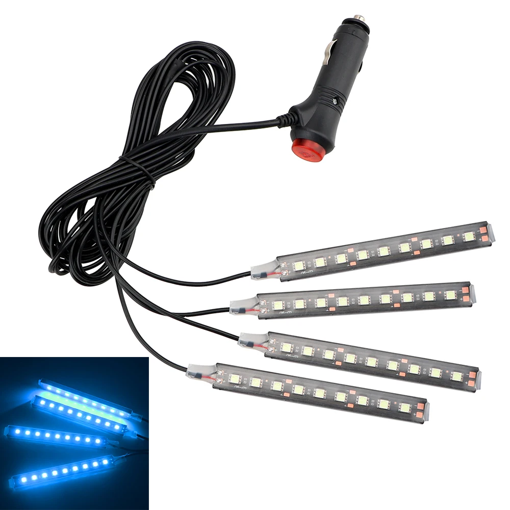 Couleur blanche Bande lumineuse LED avec allume-cigare, luminaire ...
