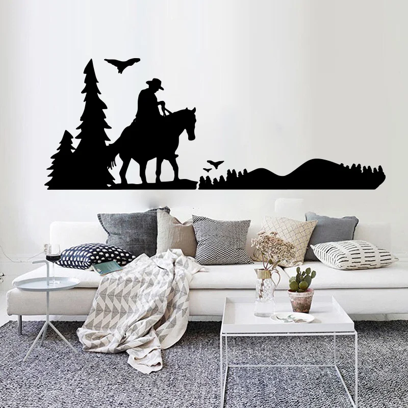 Home Décor Wall Decals & Murals Mountain Wall Sticker,Camping Wall Art ...