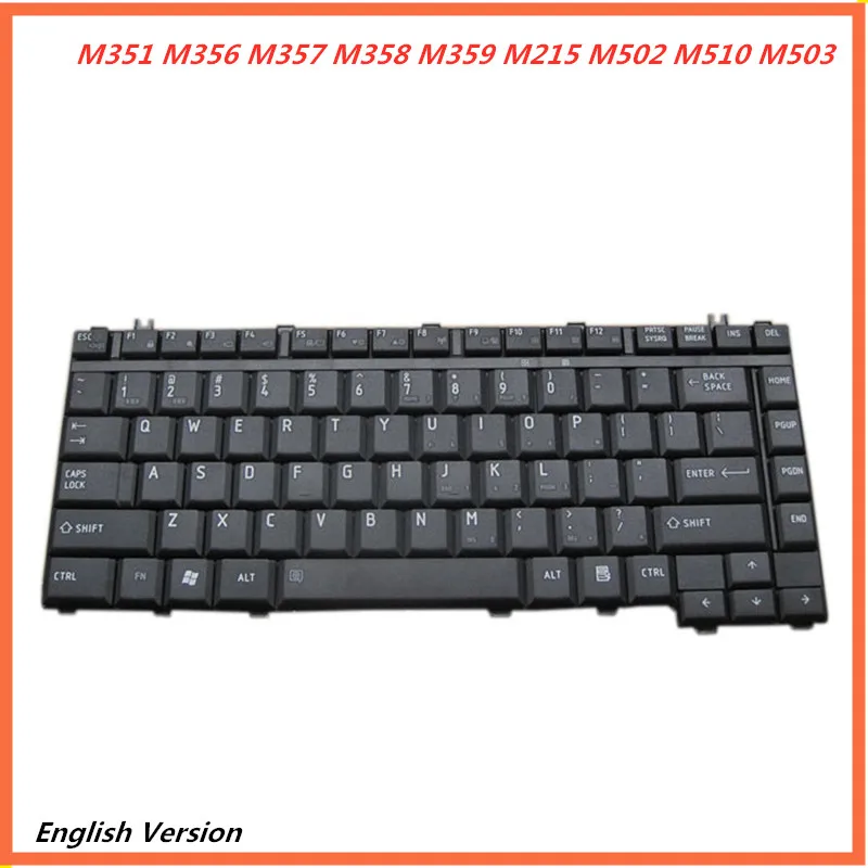 Laptop-English-Keyboard-For-Toshiba-M351-M356-M357-M358-M359-M215-M502 ...
