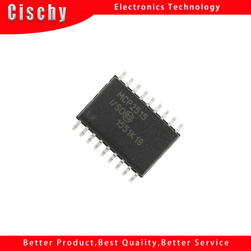 5pcs/lot MCP2515 I/SO MCP2515 MCP2515 I SOP18 MCP2515 I/ST MCP2515T I ST MCP2515 SPI TSSOP 20 In ...