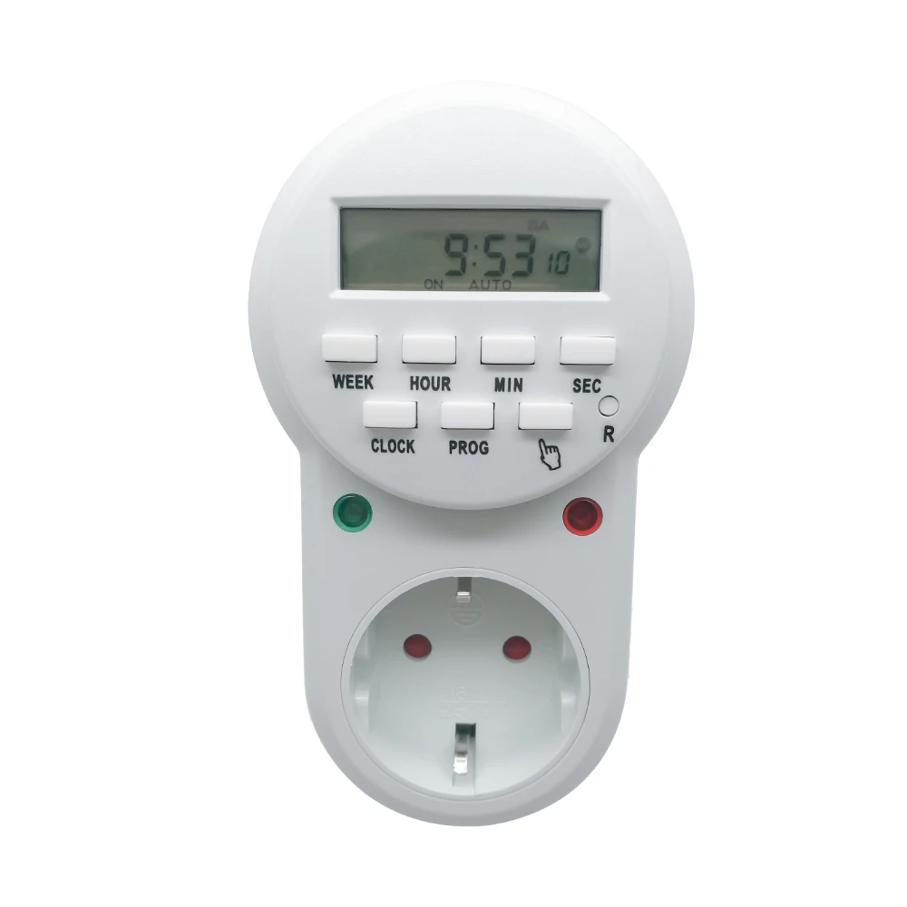 Ntonpower Eu Plug Timer Socket Smart Power Socket Programmable ...