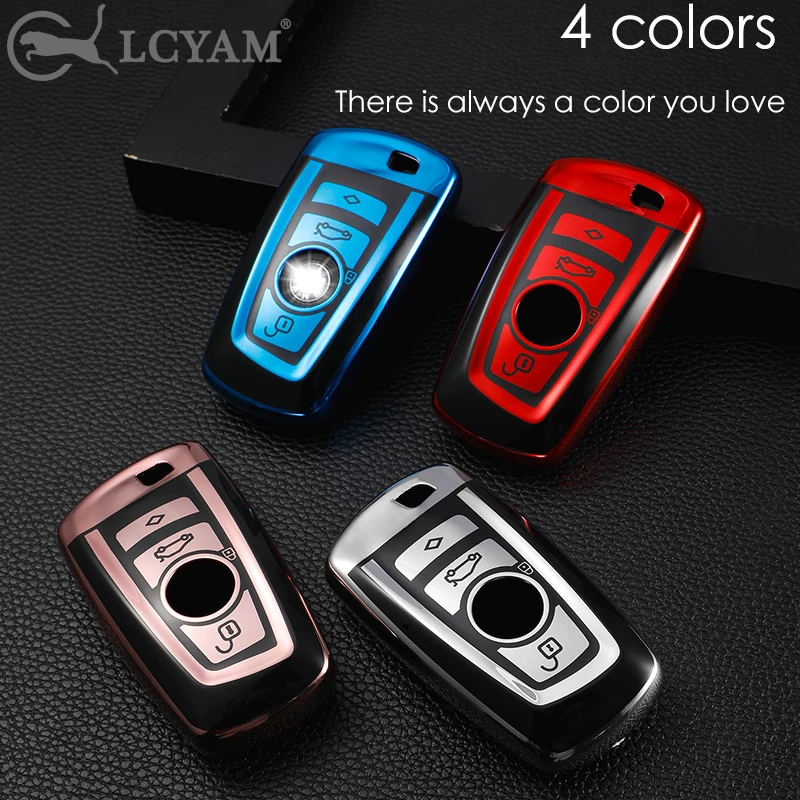 Key Fob Cover Case Fits For Bmw Key Fob X3 F30 F10 F80 335 328 528 440i ...