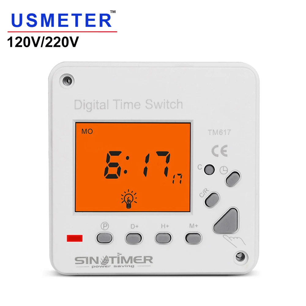 TM617-16A-Super-Large-LCD-Timer-Digital-Display-Timer-Yellow-Lighting ...