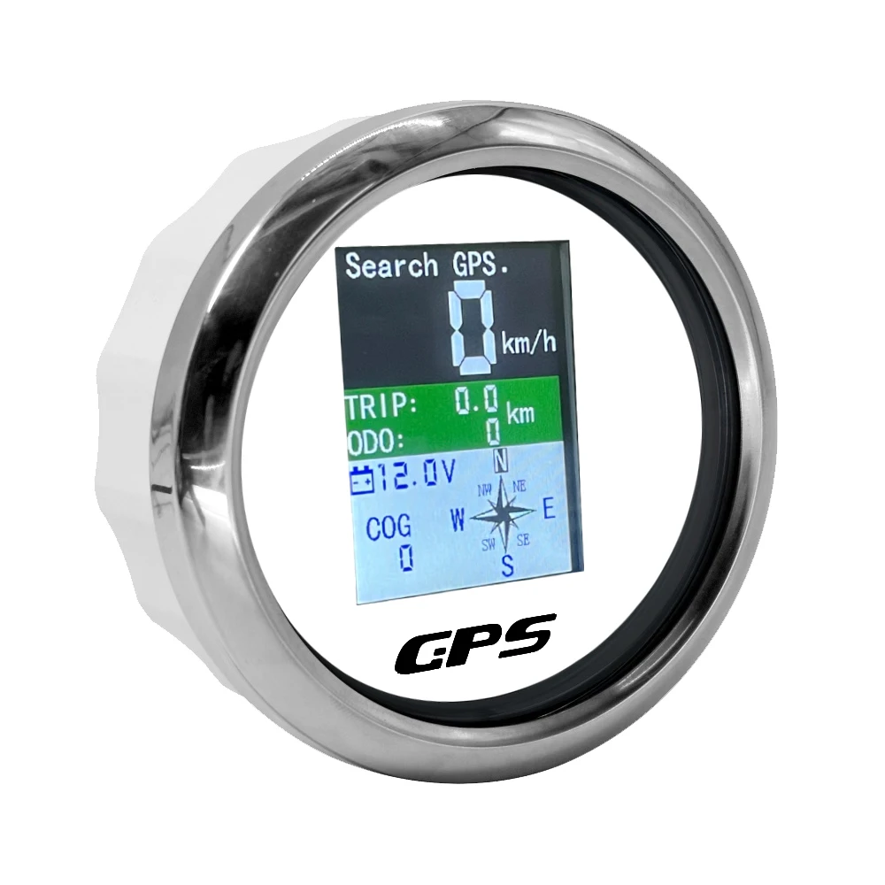 New 85mm Waterproof TFT Screen Digital GPS Speedometer Odometer Trip ...