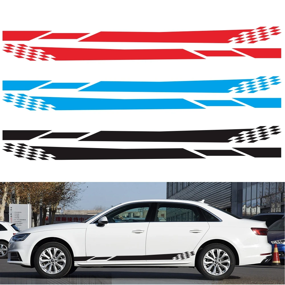 Racing Car Side Stickers