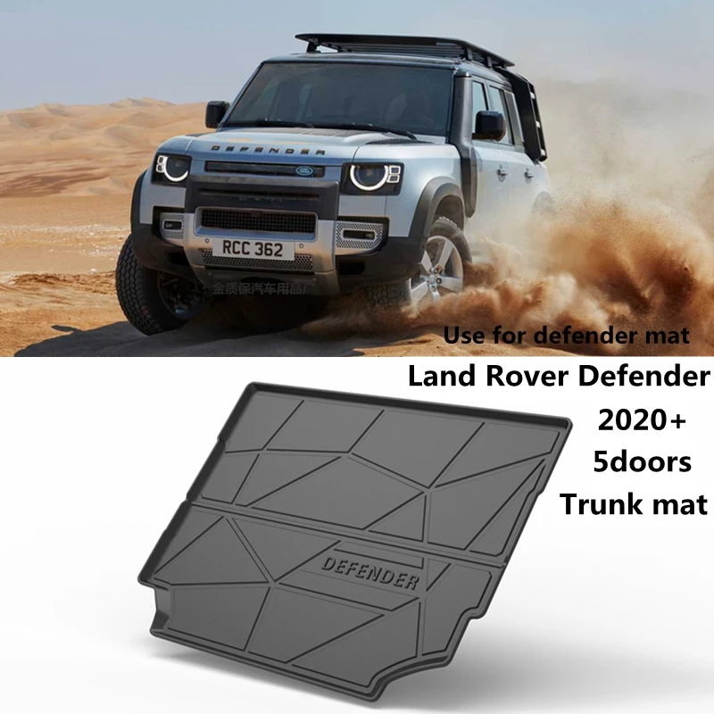 Use for Land Rover Defender 110 Trunk Mats Customized Car Rear Trunk ...