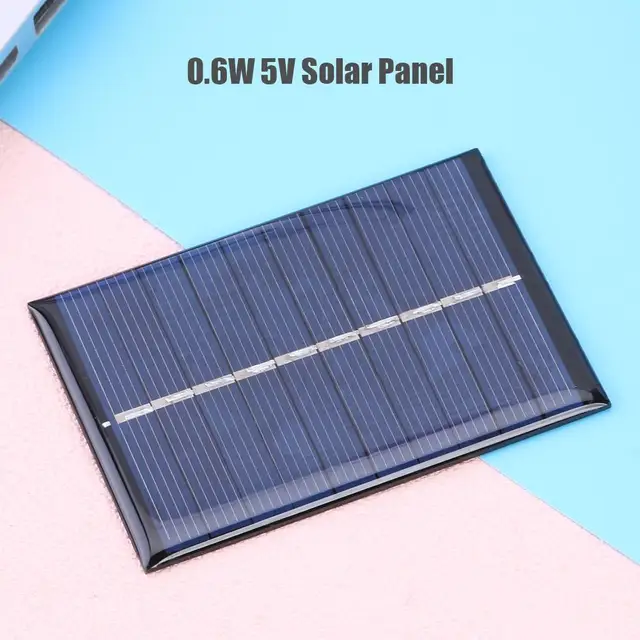 5V 0.6W Protable Solar Panel Kit 2 USB Charger Port with 30A/60A Solar ...