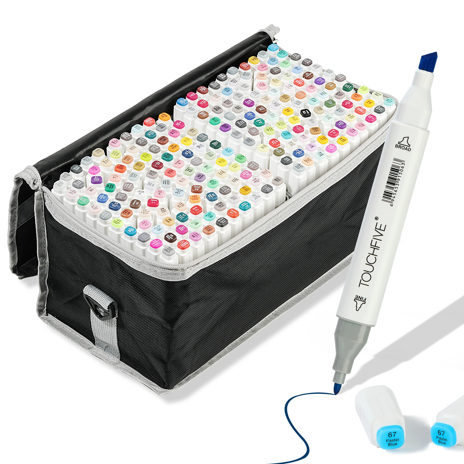 Touchfive Markers Sets 168 | 168 Color Touchfive Pen | Drawing Markers ...