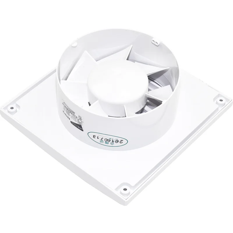 Square Exhaust fan bathroom Glass Installed High Power Air Exchange ...