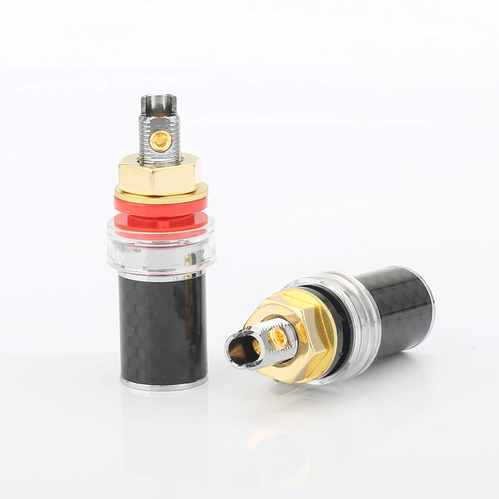 Hi End Carbon Fiber Rhodium Plated Binding Post Speaker Amplifier ...