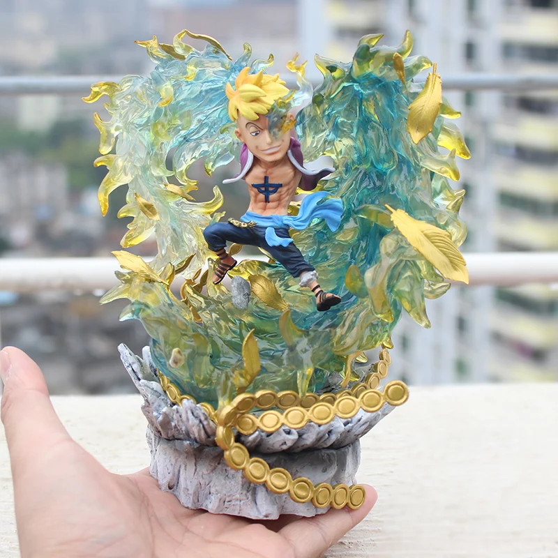 One Piece Marco the Phoenix Statue Figure 18 cm | One piece Merchandise ...