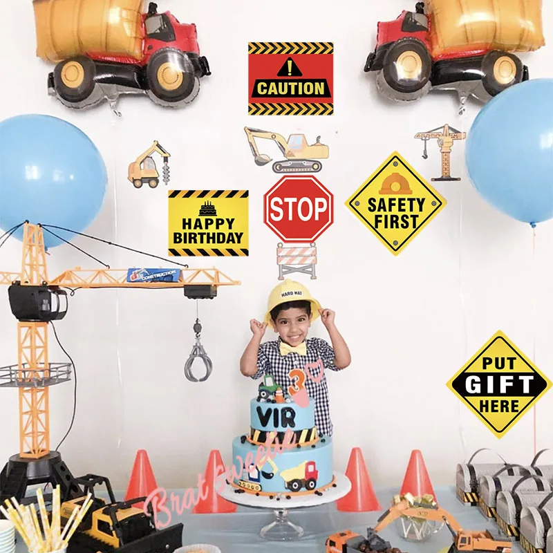 Construction Signs For Kids Party