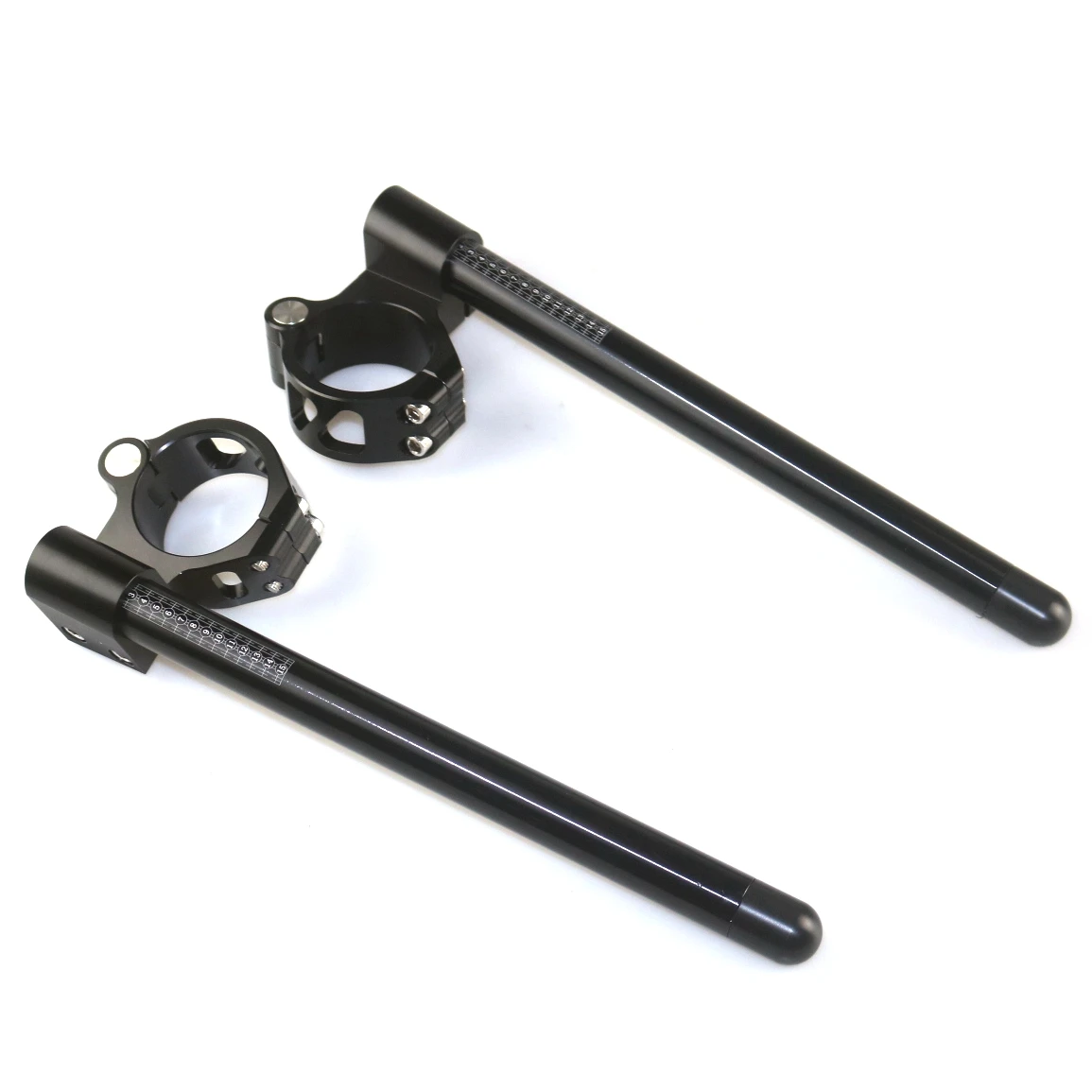 Motorcycle Racing CNC Clip On Handle Bars For YAMAHA R25 R3 2015 2016 ...