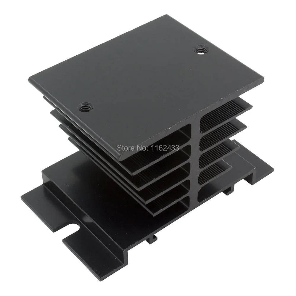 Fhsi01-50 80(60)*50*50 Mm 40a Single Phase Solid State Relay Ssr Heat Sink Radiator 80 60 50 Mm ...