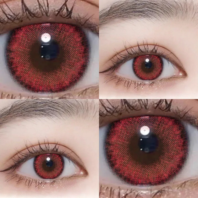 Red Eye Contacts Realistic