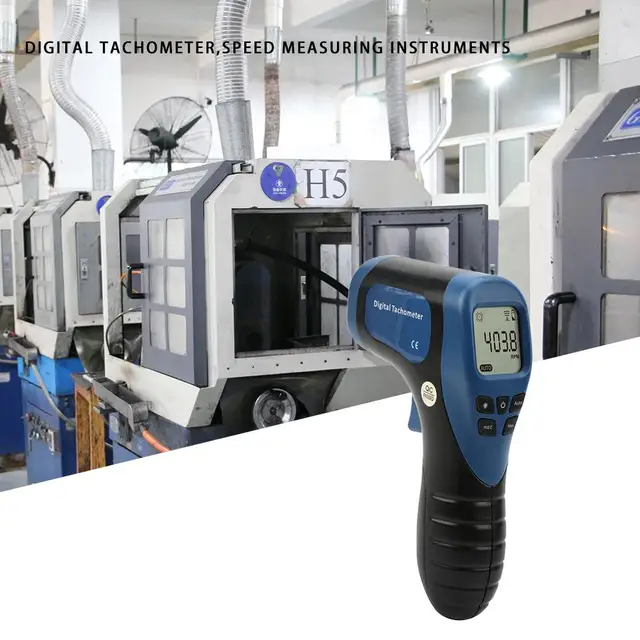 TL-900 Non-contact Laser Digital Tachometer Speed Measuring Instruments ...
