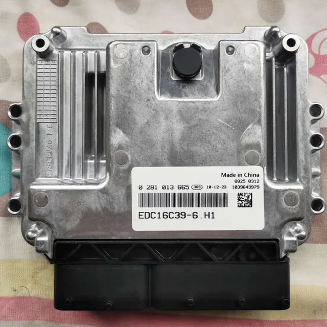 0281013665 Original New Engine Computer Board ECU EDC16C39-6.H1 for JMC ...