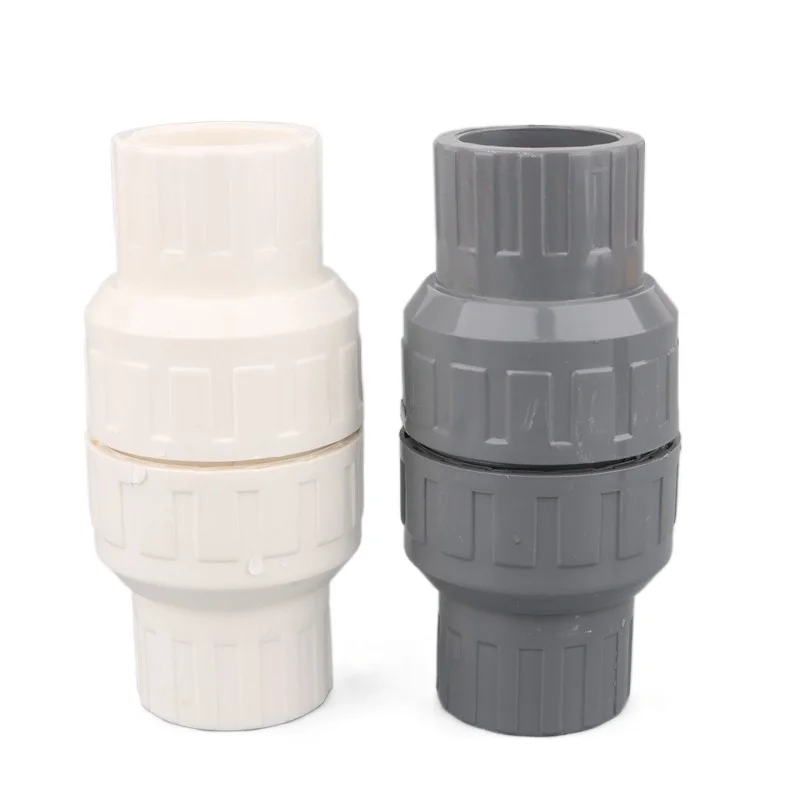 1pc-20-25-32-40-50mm-Check-Valve-For-Aquarium-PVC-Pipe-Fitting-Plumbing ...