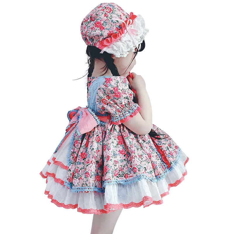 Baby Girls Spanish Dress for Kids Royal Frocks Children Princess ...