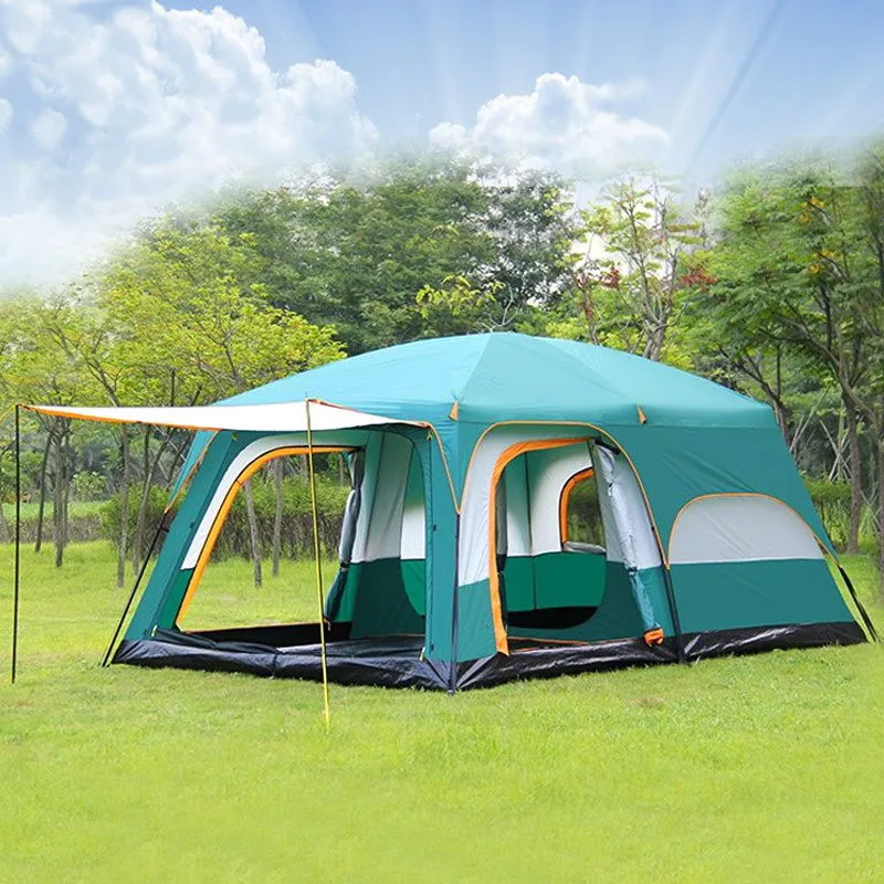 Ultralarge One Hall Two Bedroom Double Layer 6 12 Person Use Outdoor ...