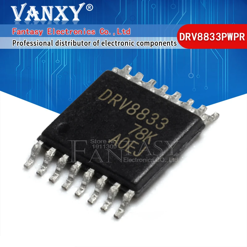 10pcs Drv8833pwpr Htssop16 Drv8833pwp Htssop-16 Drv8833 Tssop16 ...