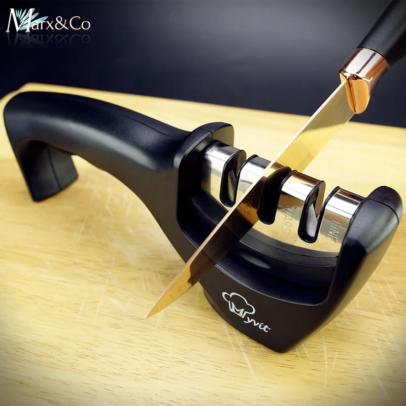 Affûteur de couteaux 3 étapes affûtage de cuisine professionnel pierre à aiguiser 1 pièce ...