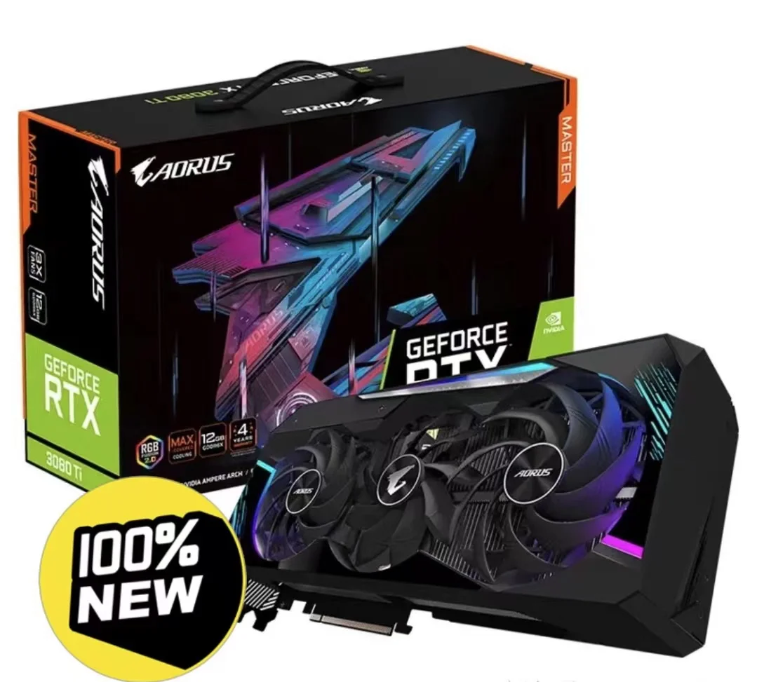 Original 100％ Tested Ok Aorus Geforce Rtx 3080 Ti Master 12g Graphics ...