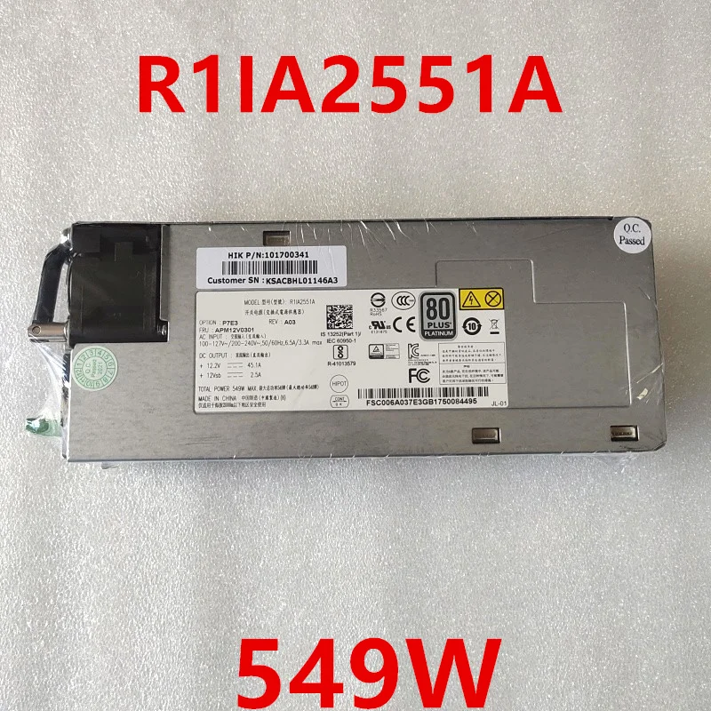 Original PSU For AcBel 80plus Platinum 549W Switching Power Supply ...