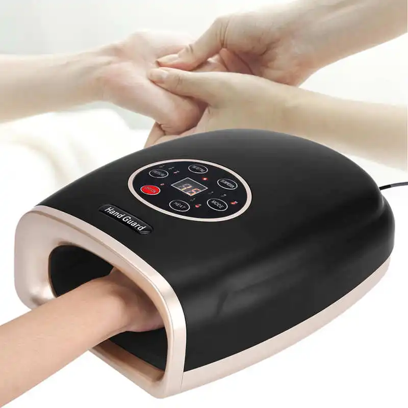 Electric Hand & Wrist Massager Palm Finger Acupoint Wireless Massage ...