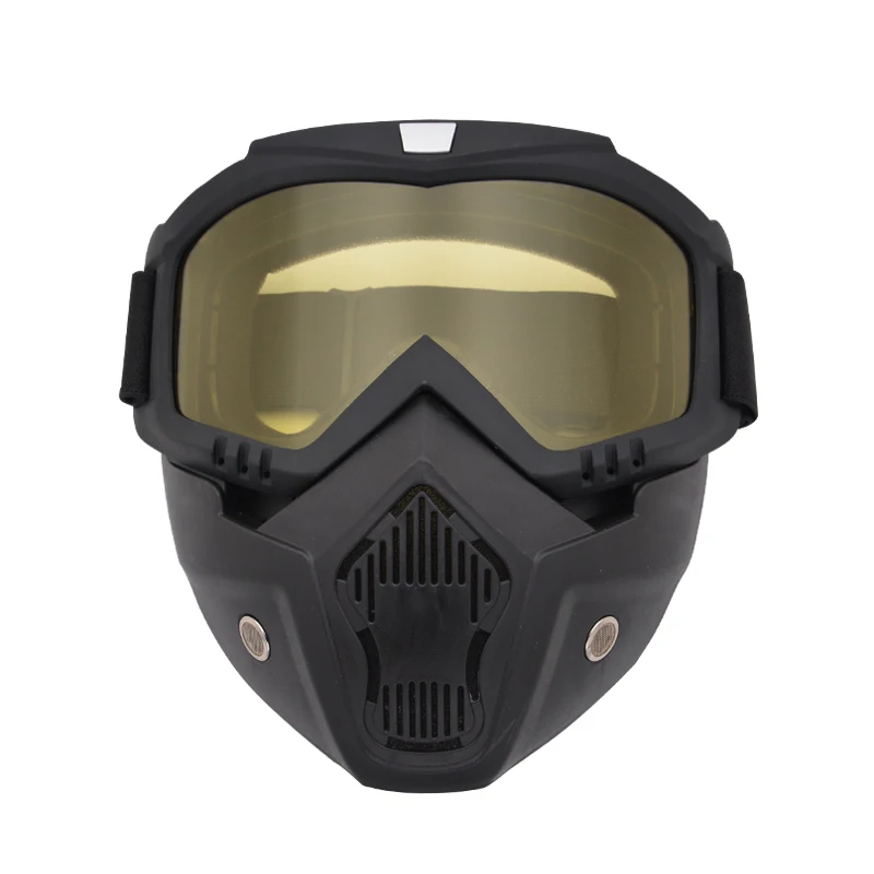 Gas Mask Motorcycle Helmet
