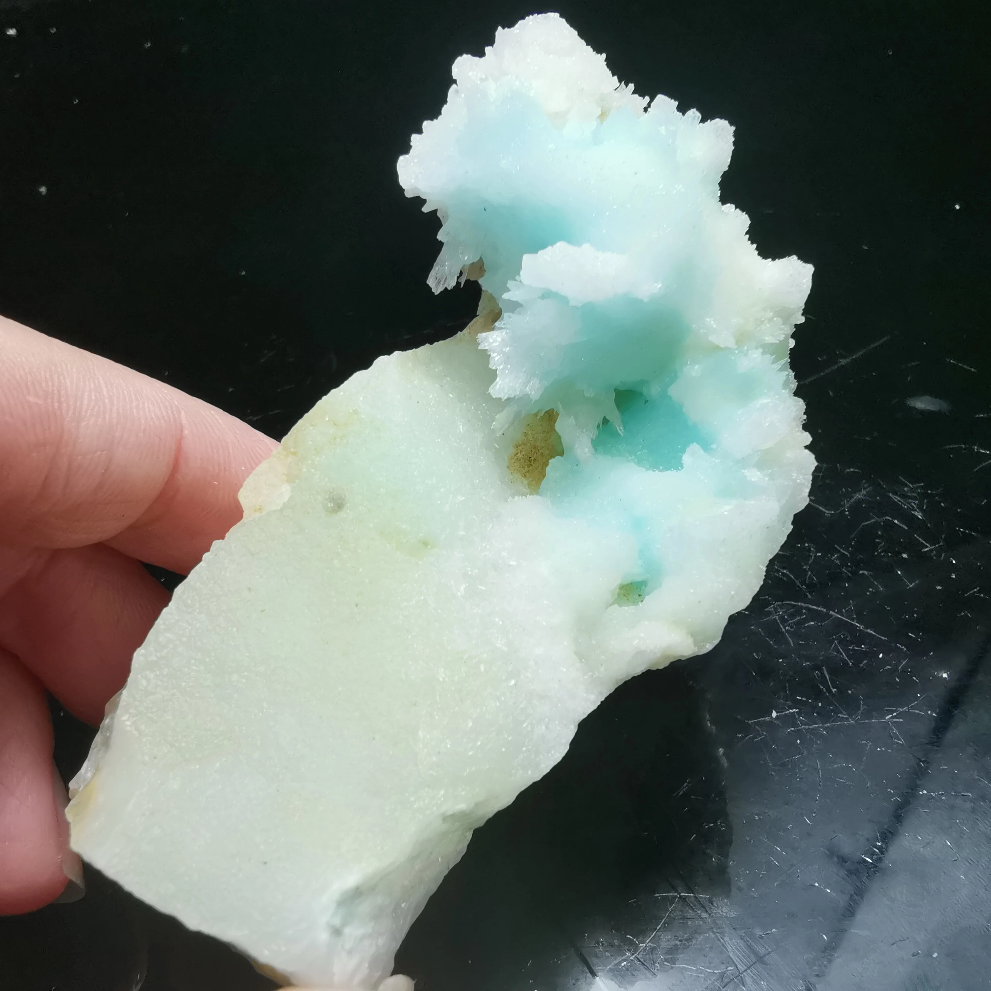 153gNatural-rare-blue-needle-crystal-original-rock-mineral-specimen ...